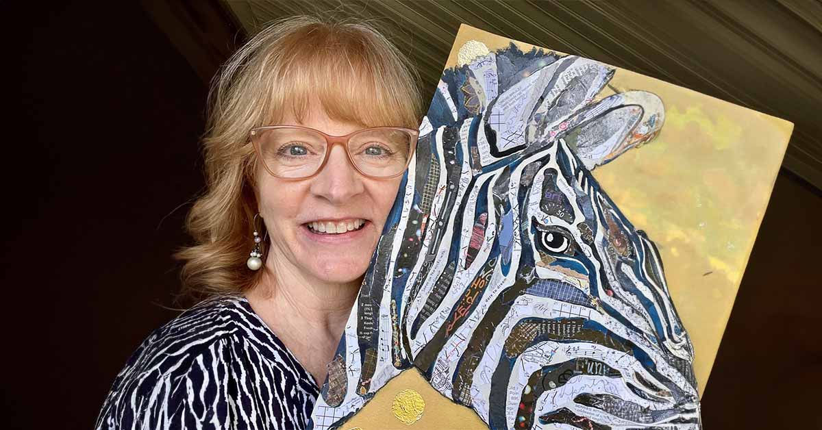 Maria Register Art | Paper Collages, Acrylic Paintings | Hamilton ...