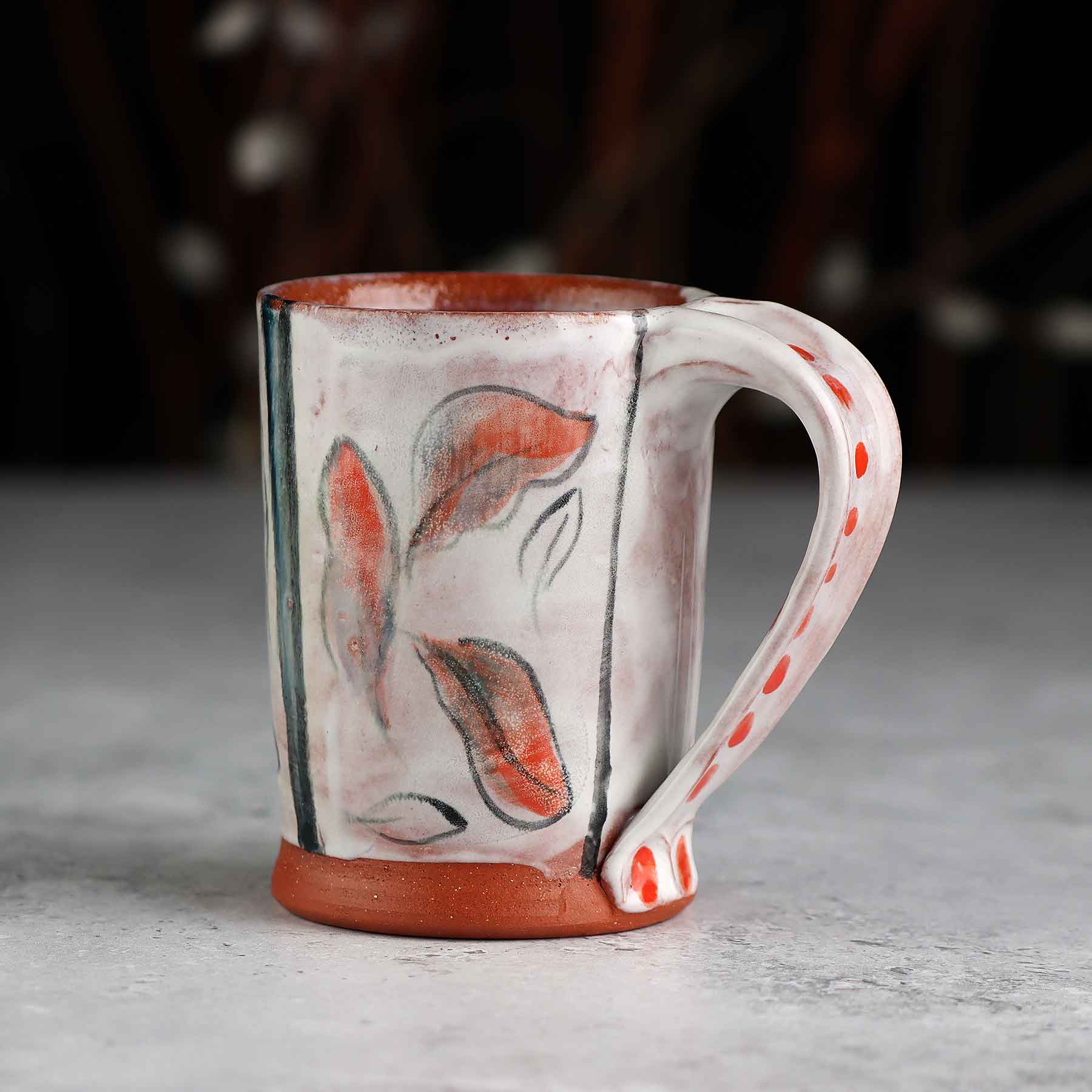 Sgraffito Mug